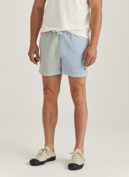 Morris Mixed stripe Bathing Trunks - Morris Stockholm